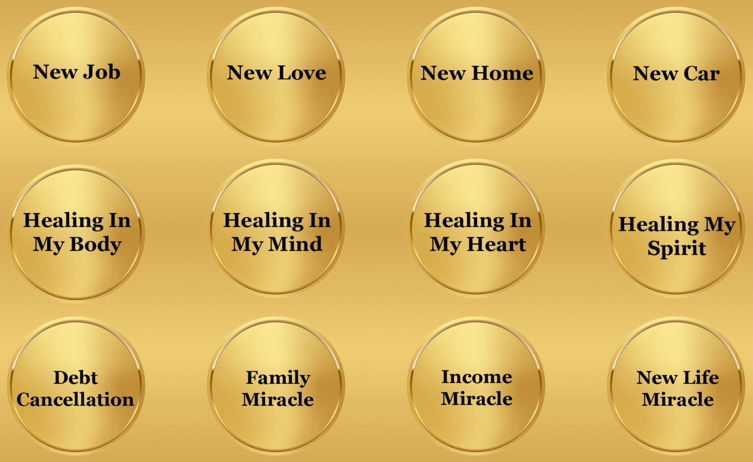 Medallion Mantle – Peter Popoff Ministries